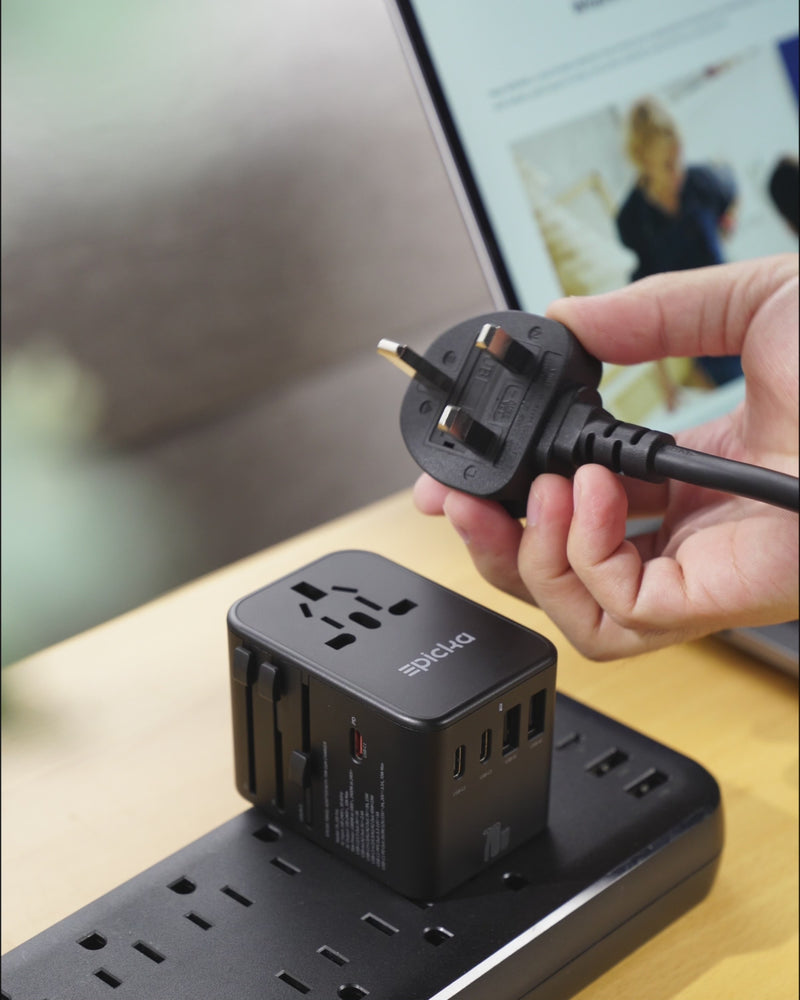 TA-105 Pro GaN 70W Fast Charging Universal Travel Adapter